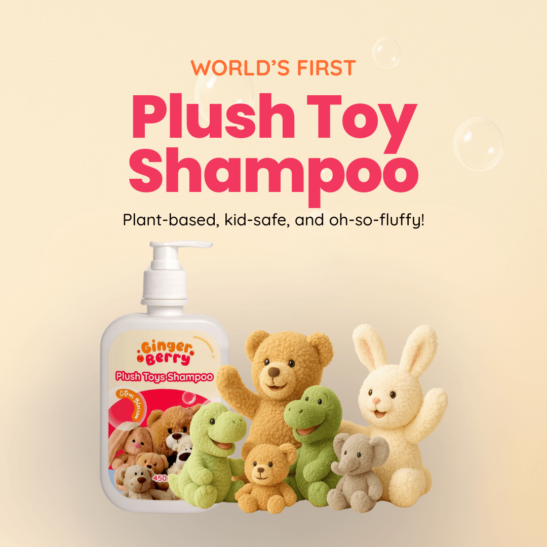 Ginger Berry Plush Toy Shampoo Officially Launched